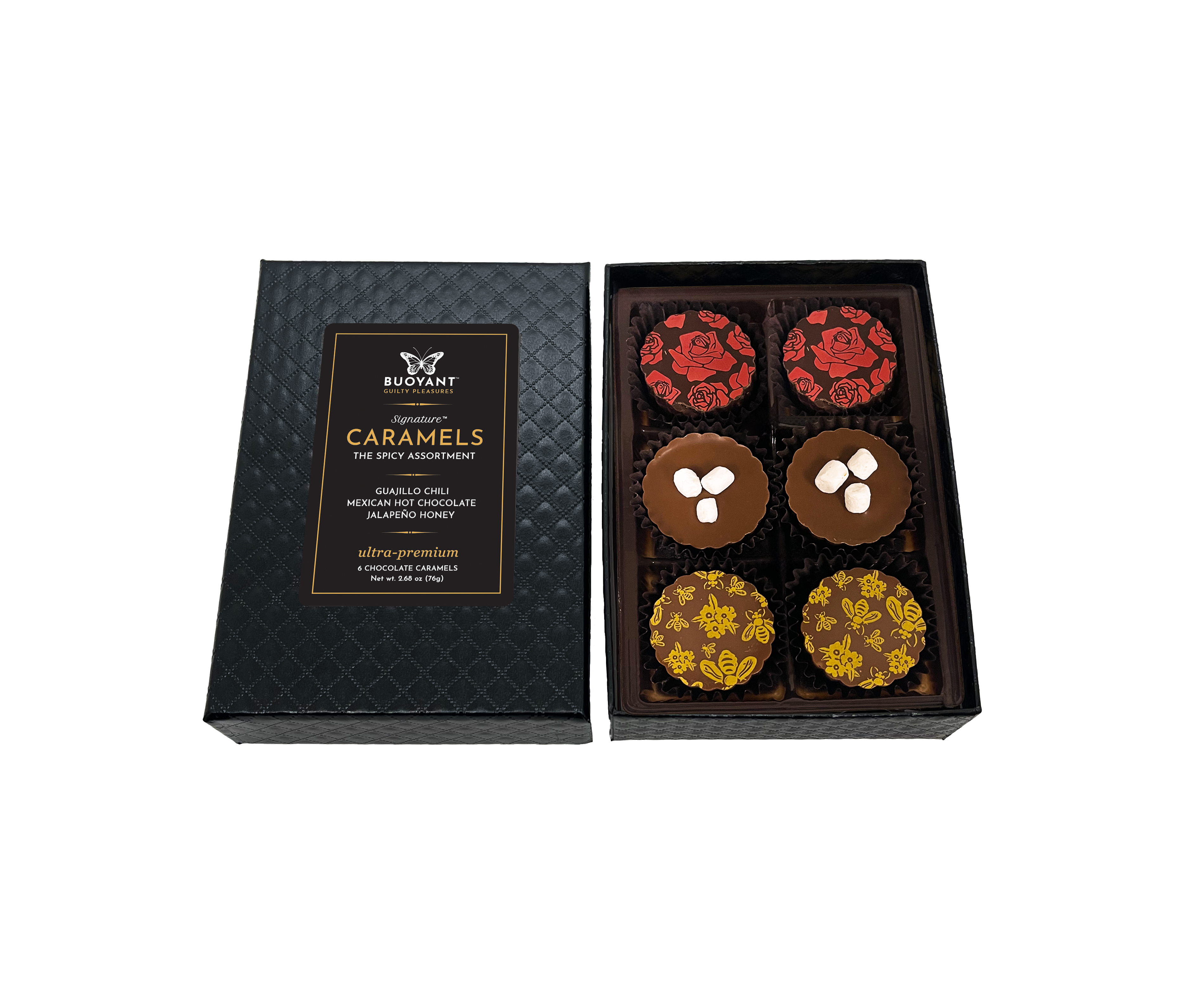 The Spicy Assortment Signature Caramels (Non-Infused) – Buoyant Brands Inc.