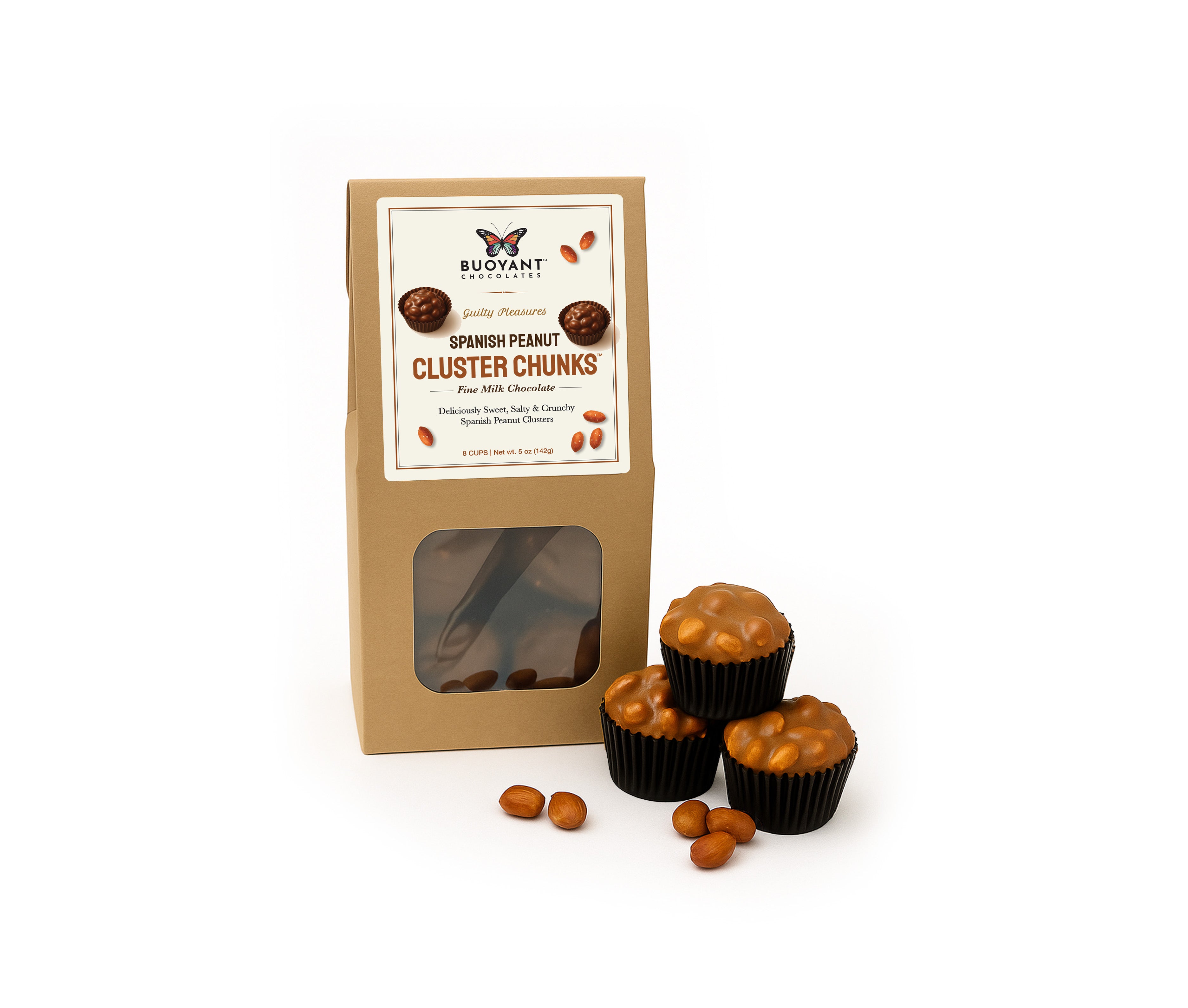 Spanish Peanut Cluster Chunks - Milk Chocolate – Buoyant Brands Inc.