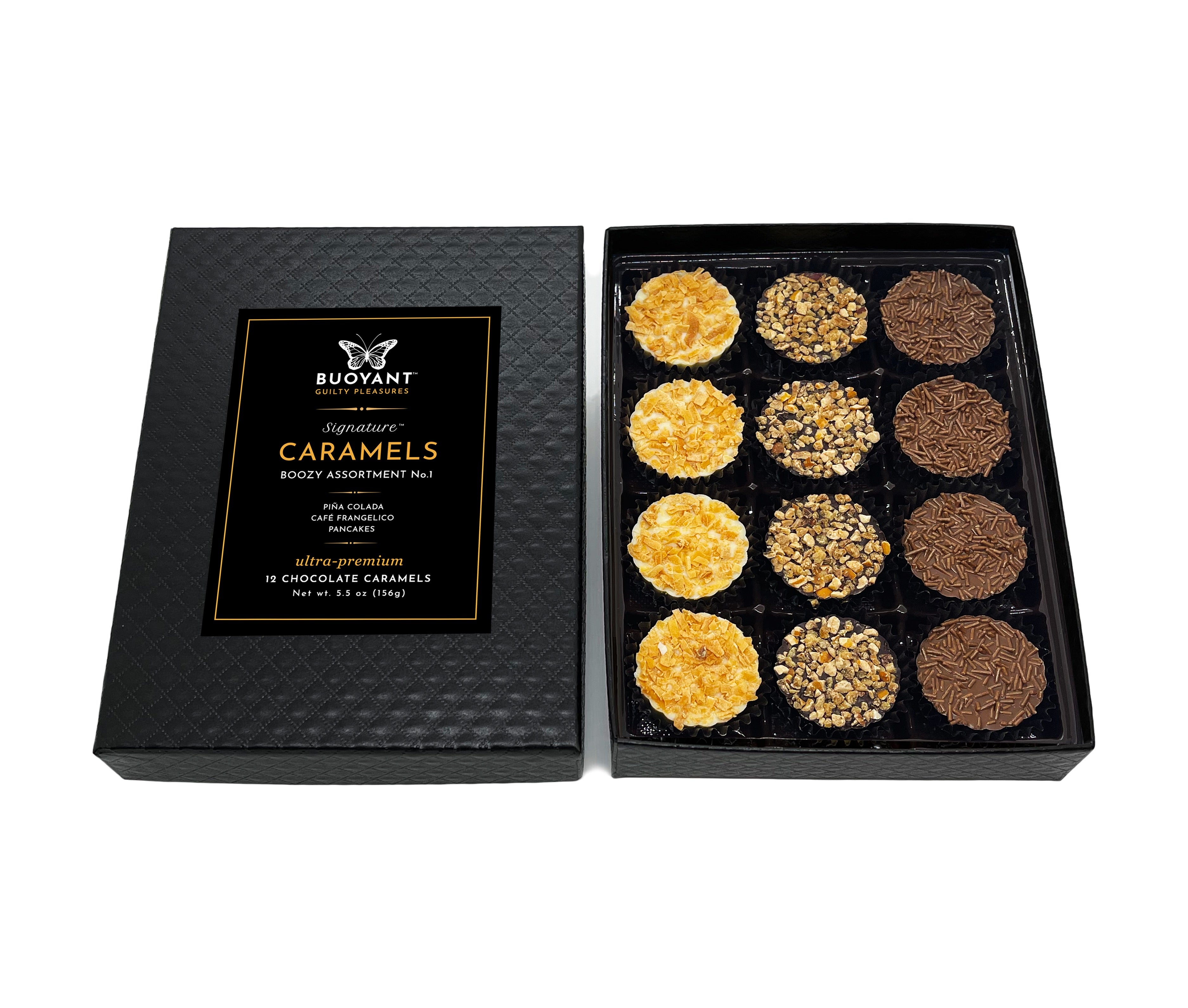 Boozy Assortment No. 1 Signature Caramels (Non-Infused) – Buoyant ...