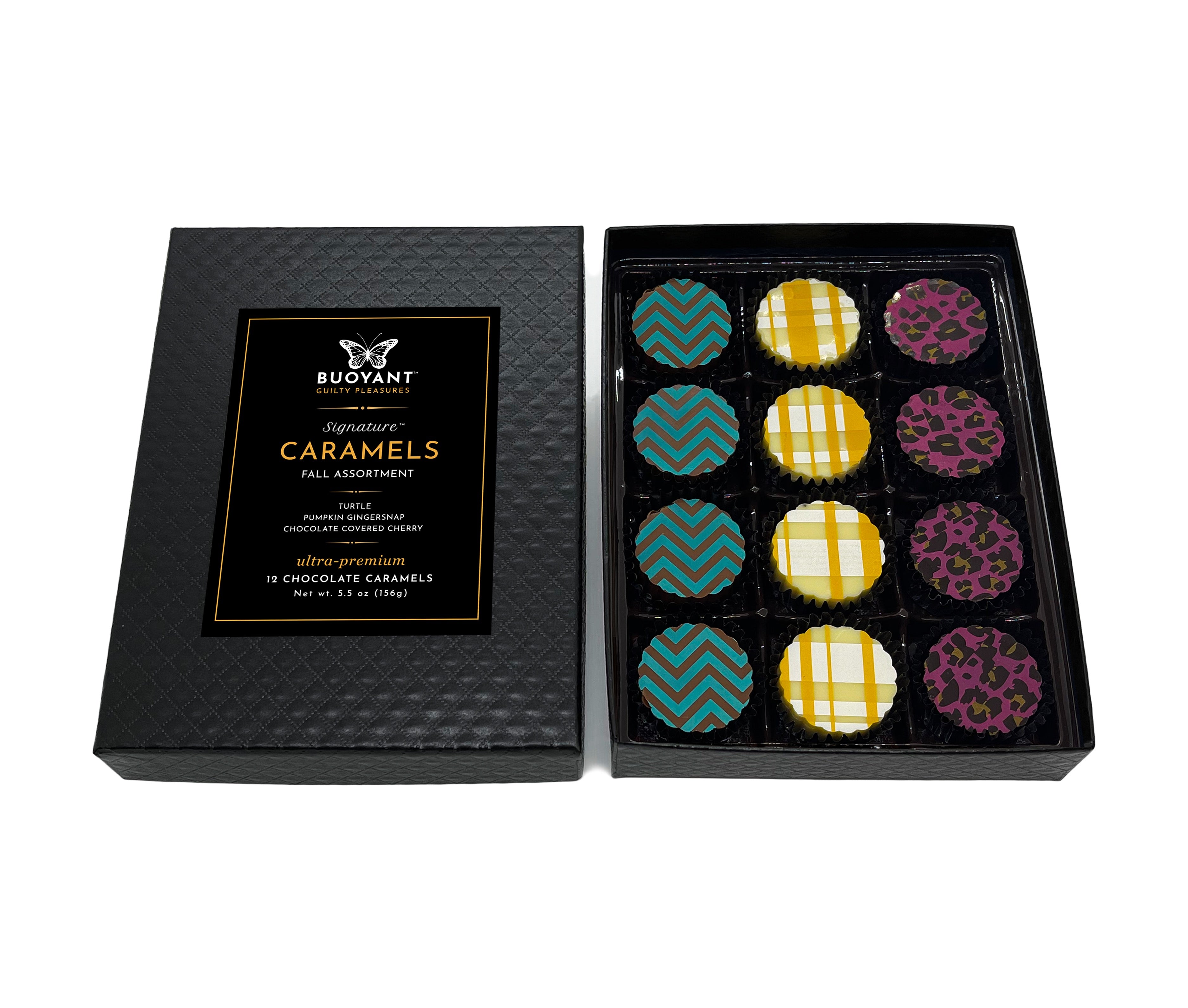 Fall Assortment Signature Caramels (Non-Infused) – Buoyant Brands Inc.